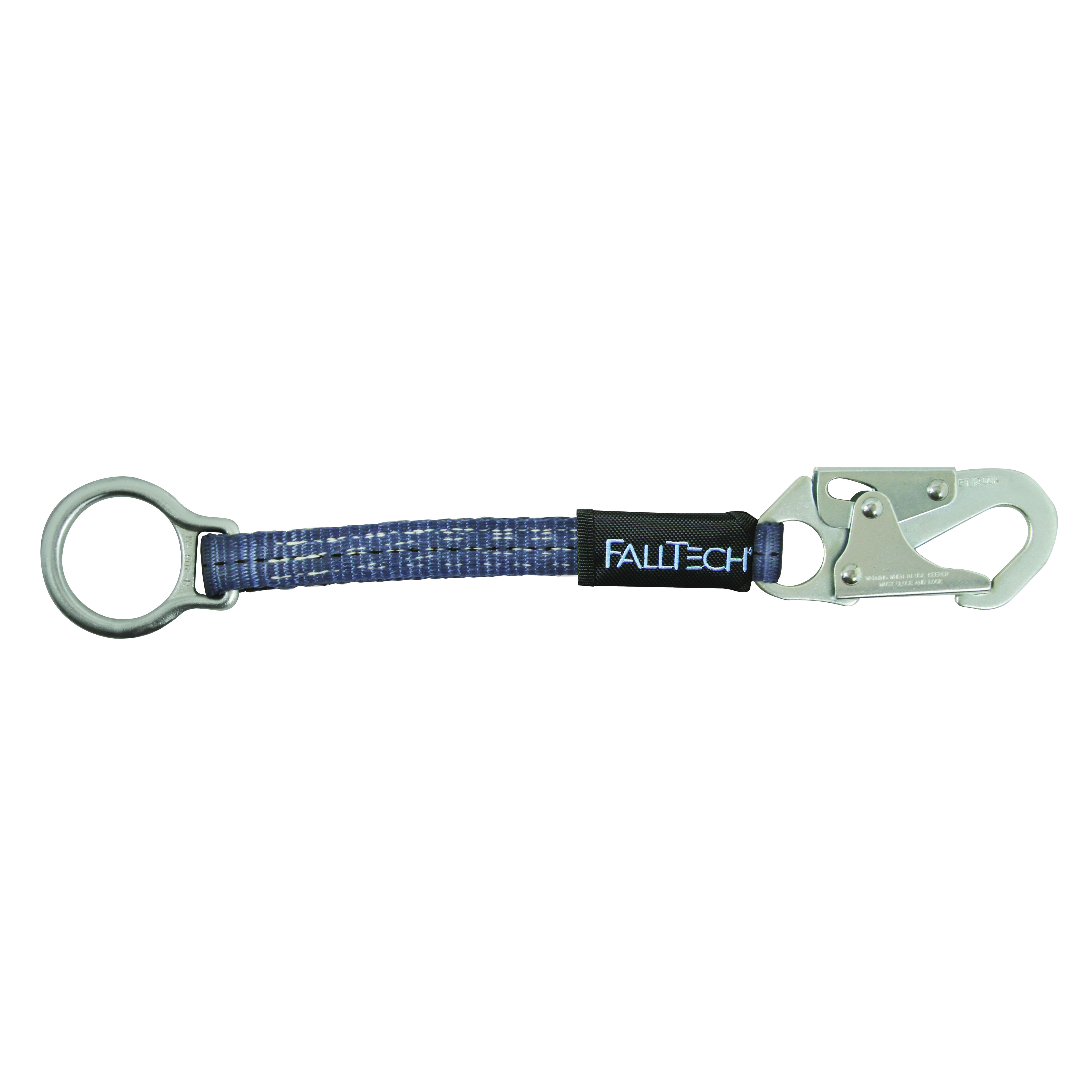Falltech Logo FallTech Full Body Harness With Shock Absorbing Lanyard
